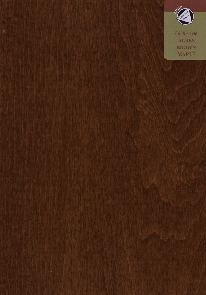 Amish-Crafted Wood & Stain Options: Brown Maple – Broene's Furniture