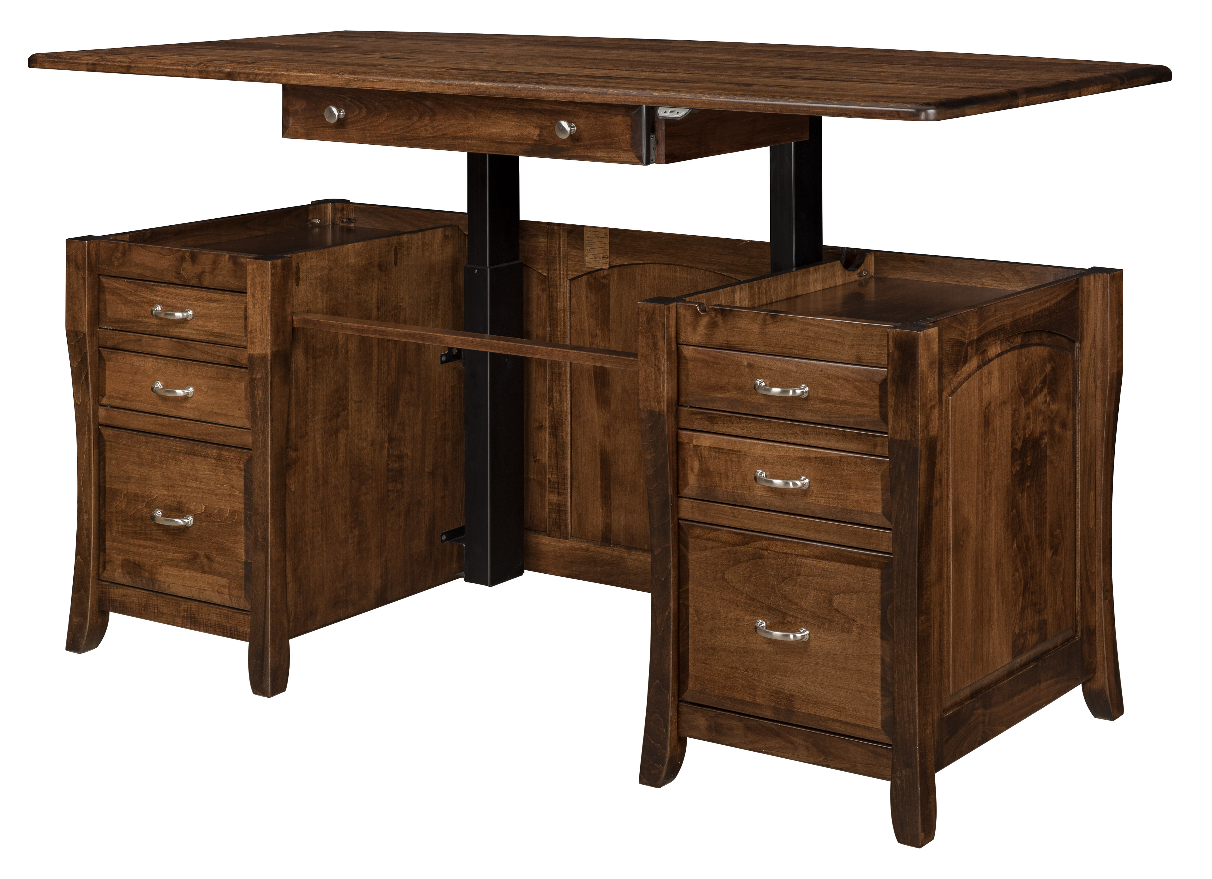 Berkley Executive Desk with Lift Top (Up) [LA-150] – Broene's Furniture
